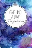 Amazon.fr - One Line a Day: A Five-Year Memory Book - Chronicle Books ...