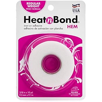 Thermoweb 3722 Heat'n Bond Hem Iron-On Adhesive, 3/8-InchX10 Yards ...