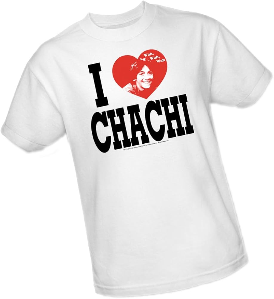 Amazon.com: I Heart Chachi - Happy Days Adult T-Shirt: Clothing