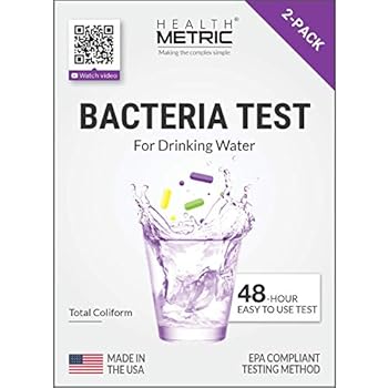 Amazon.com : Coliform Bacteria Test Kit for Drinking Water - Easy to ...