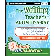 Amazon.com: The Writing Teacher's Activity-a-Day: 180 Reproducible ...