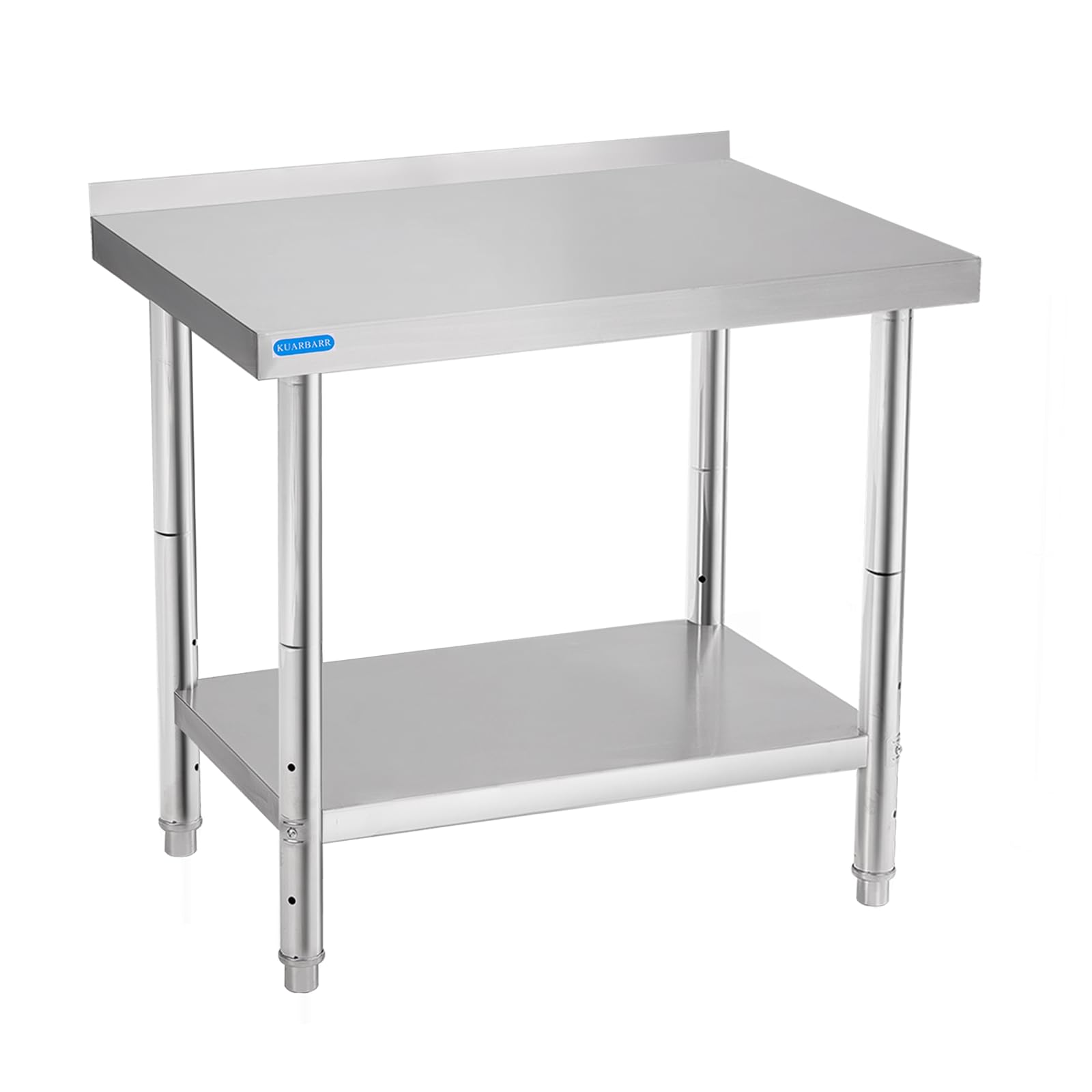 KUARBARR Stainless Steel Table for Prep & Work with Undershelf 24 x 30 ...