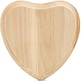 Amazon.com: Small Wooden Hearts 5 inch, Pack of 4 Wood Heart, Valentine ...