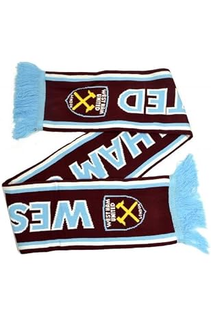 West Ham United Merchandise West Ham United Retro 1976 Crest Scarf ...