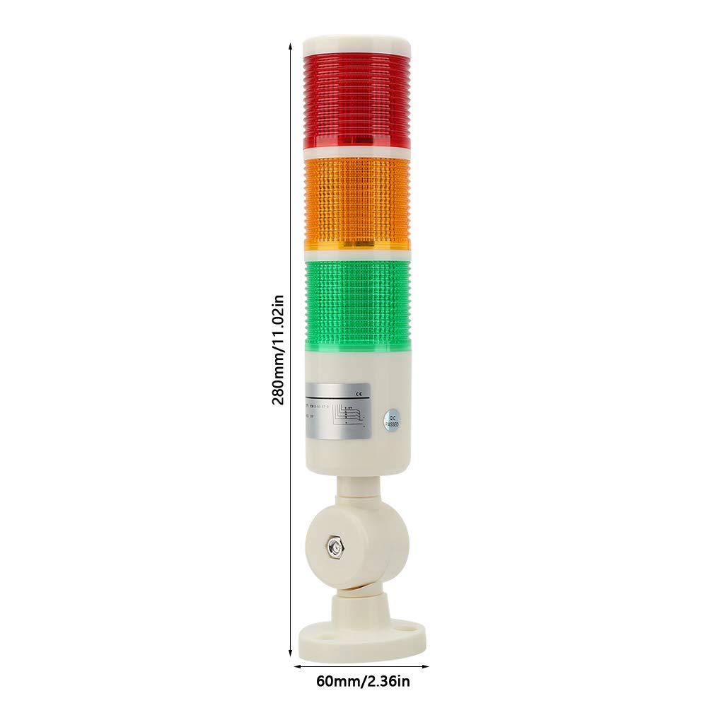 Low Heat Multilayer Warning Light, Industrial Warming Light 3-Layer LED ...