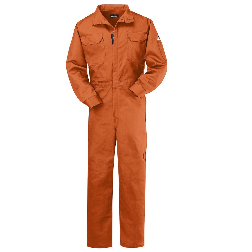 Amazon.com: Bulwark Deluxe Coverall, Nomex IIIA, 6 oz., ORANGE, RG42 ...