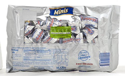 3 MUSKETEERS Chocolate MINIS Size Candy Bars 10-Ounce Bag (Pack of 4 ...