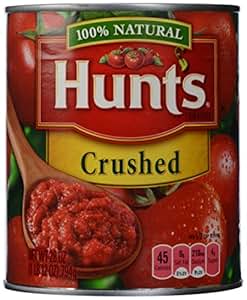 Amazon.com : Hunt's Crushed Tomatoes, 28 oz : Canned And Jarred Crushed ...