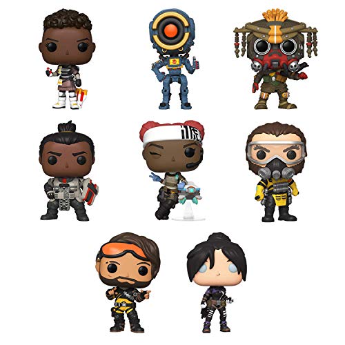 Funko Pop! Games: Bundle of 8: Apex Legends - Wraith, Mirage, Lifeline ...