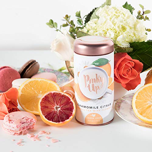Pinky Up Chamomile Citrus Loose Leaf Tea | Herbal Tea, Caffeine Free ...