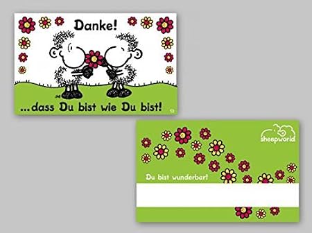 Sheepworld - 57171 - Pocketcard, Danke! ...dass Du bist wie Du bist ...