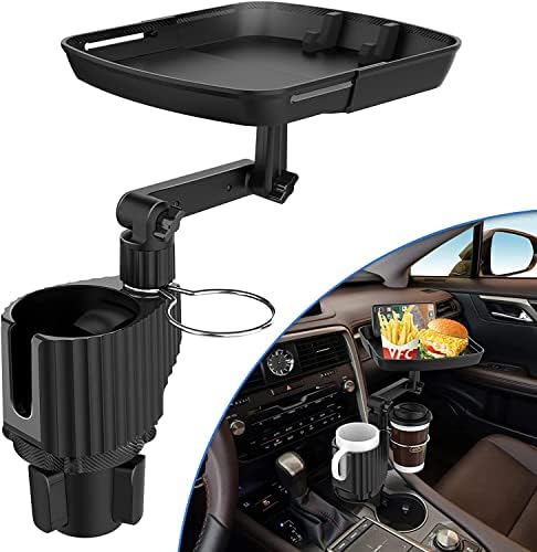 YHRY Car Cup Drink Holder, Car Holder Expander Tray, Detachable Car ...