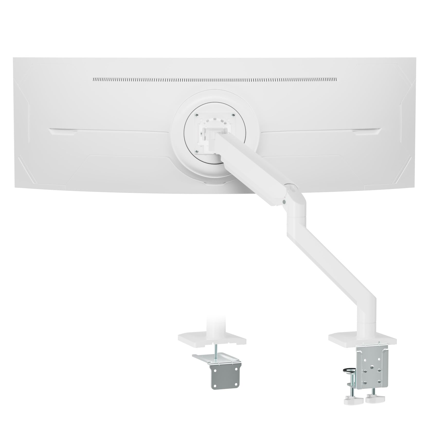 UPGRAVITY Heavy Duty Monitor Arm for 17-57" Screens up to 55lbs ...