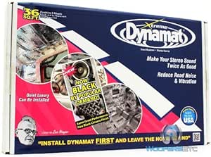 Amazon.com: Extreme Dynamat Xtreme Bulk Pack Heat & Sound Deadening ...