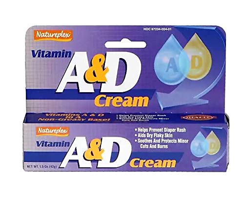 Vitamin A&D Cream Ointment For Diaper Rash And Skin Irritations, 4-ct ...