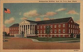 Headquarters Building Scott Air Force Base, Illinois Original Vintage ...