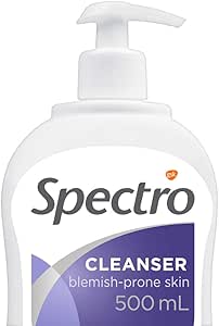 Spectro Blemish-Prone Skin Unscent Cleanser, 500ml: Amazon.ca: Beauty