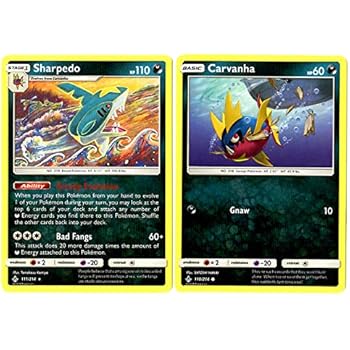 Amazon.com: Pokemon - Sharpedo-EX (152/160) - XY Primal Clash - Holo ...