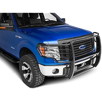 Amazon.com: Barricade Brush Guard - Gloss Black - Compatible with Ford ...