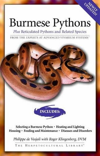 Librarika: Burmese Pythons: Plus Reticulated Pythons And Related ...