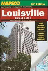 Mapsco Louisville Street Guide 10th (MAPSCO Street Guide): MAPSCO, Inc ...