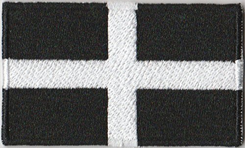Cornwall Flag Embroidered Patch T4: Amazon.co.uk: Kitchen & Home