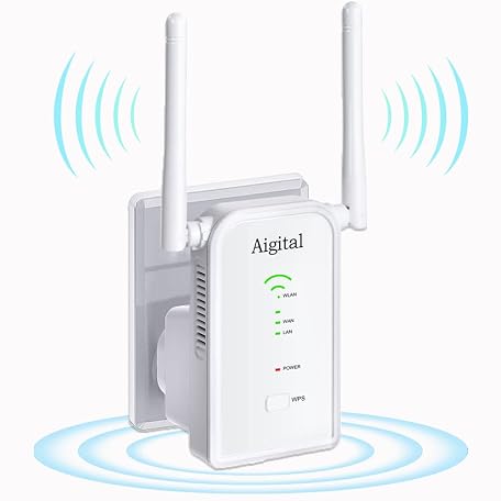 Mua WiFi Extender, Aigital 300Mbps WiFi Extender with Ethernet Ports ...