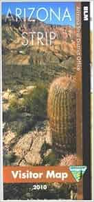 Arizona Strip Visitor Map: BLM Arizona Strip District Office: Amazon ...