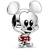 Amazon.com: Pandora Disney Mickey and Minnie True Love Charm 792050CZ ...