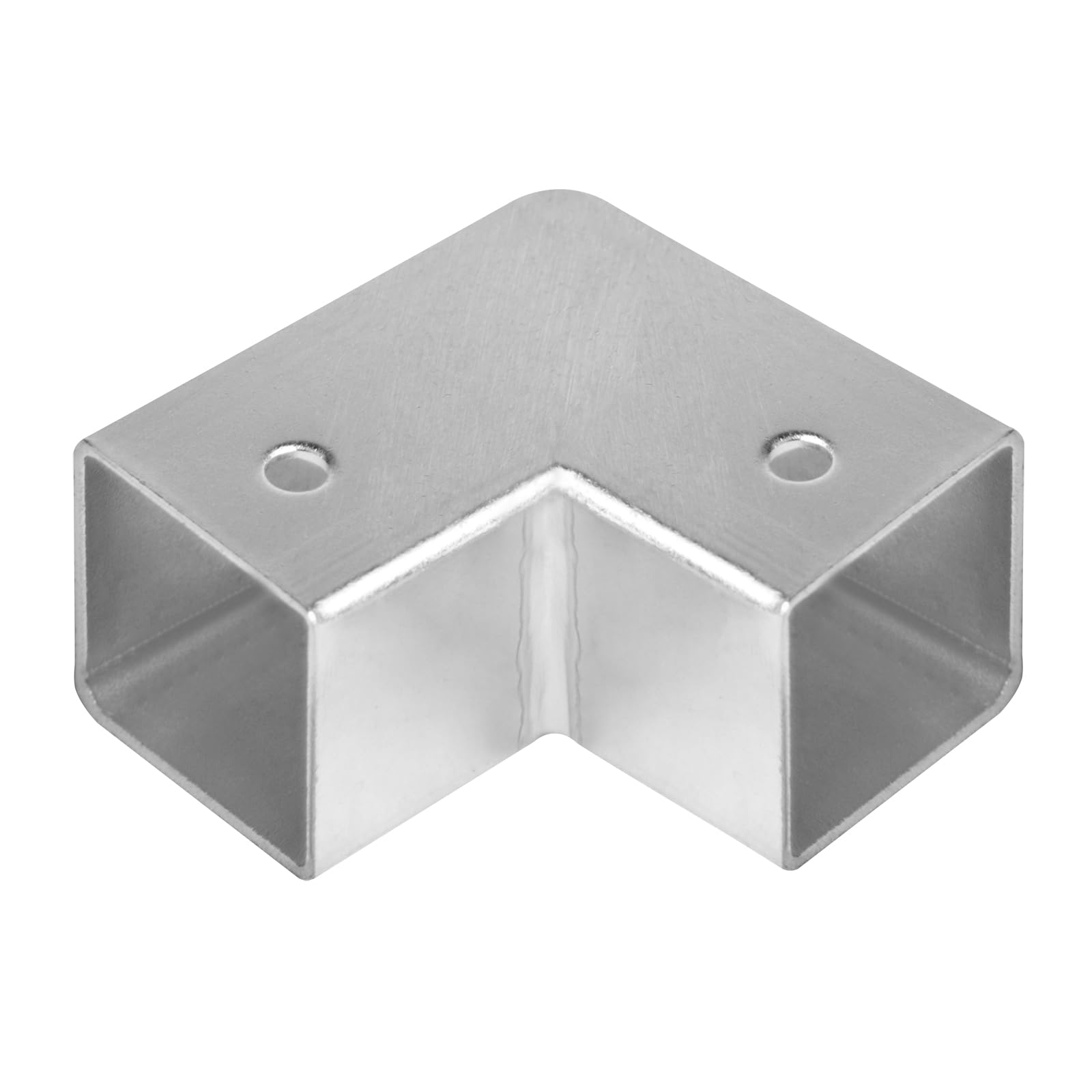 YIDU69Q 12 Pcs 1" Square Tube Fittings-2 Way Connector, L Square Tubing ...