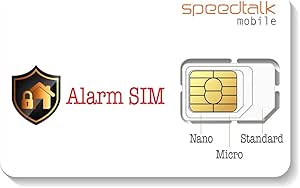 Amazon.com: Alarm SIM Card for 2G 3G 4G LTE GSM Security Alarm Systems