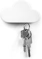 Amazon.com: Frjjthchy 2 Pcs Cloud Shaped Key Hook Wooden Magnetic Wall ...