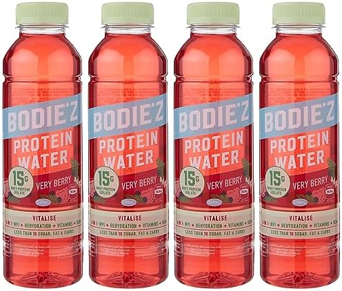 Bodie'z Protein Water Very Berry - 15g Whey Protein Isolate - Less Than ...