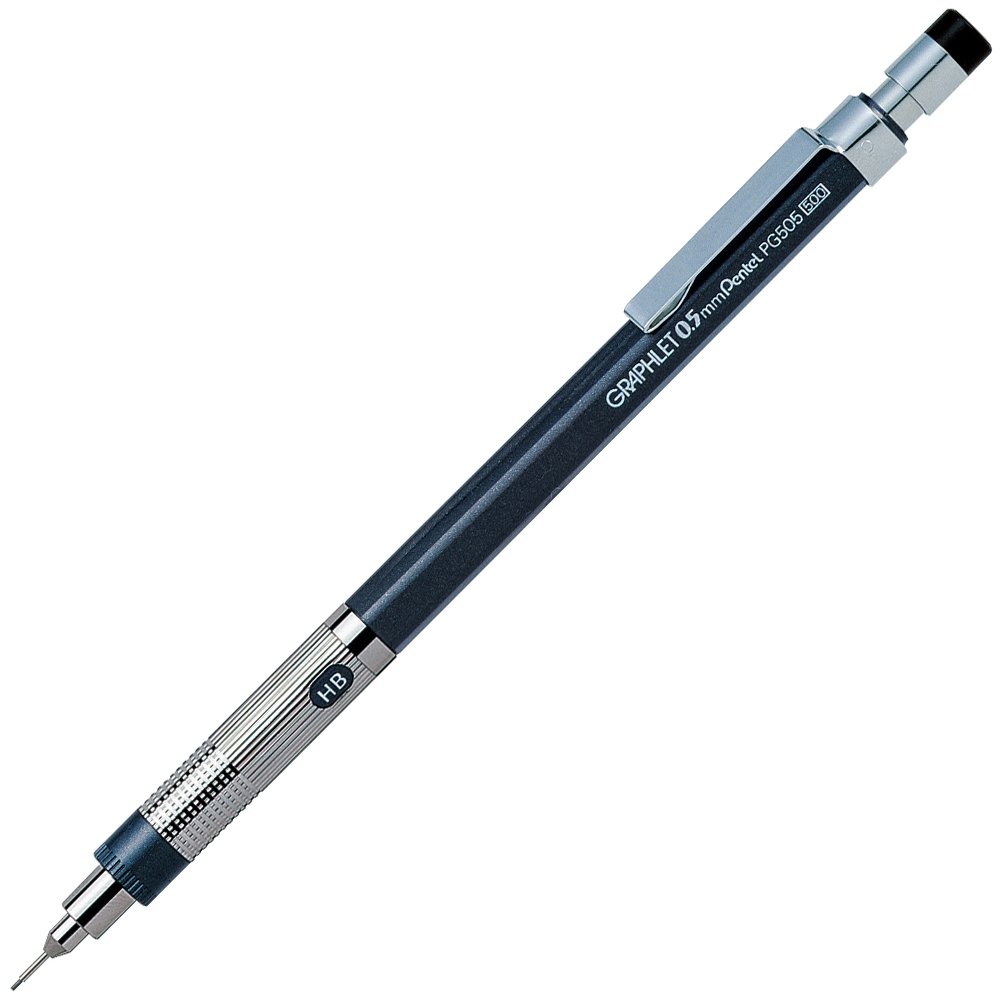 Pentel Graphlet Mechanical Pencil, 0.5mm (PG505-AD): Amazon.co.uk ...