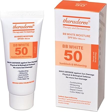 Aakaar Theraderm BB White Moisture SPF 50+(20 gm): Amazon.in: Beauty