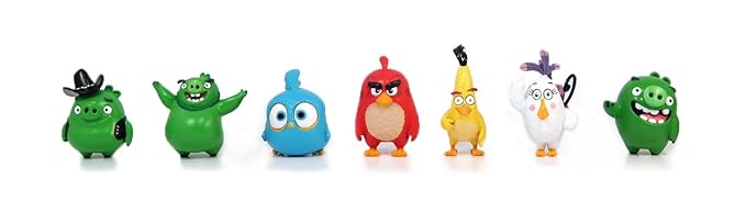 Buy Angry Birds Movie Mini Figures - Set of 7 Piece Online at Low ...