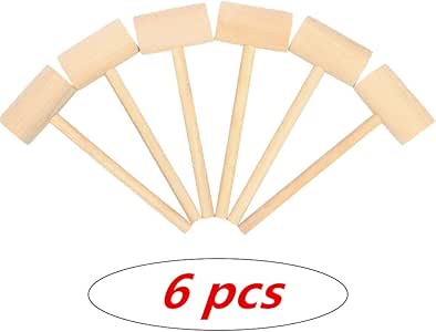 Amazon.com: ASIBT 6 Crab or Lobster Mallets: Kitchen & Dining
