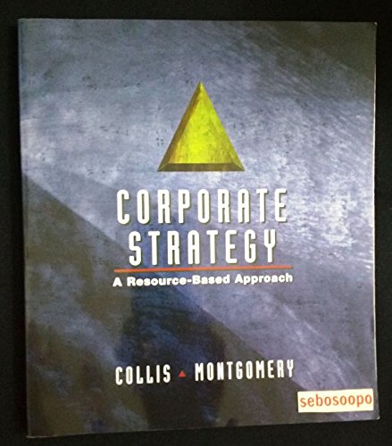 Amazon.com: Corporate Strategy: A Resource-Based Approach (McGraw-Hill ...