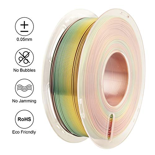 Silk Shiny Fast Color Gradient Change Rainbow Multicolored 3D Printer ...