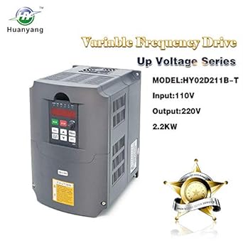 Amazon.com: Huanyang CNC VFD Variable Frequenc Drive Controller 110v ...
