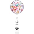 Amazon.com : Soleebee 24'' Retractable Badge Holder, Colorful Sequins ...