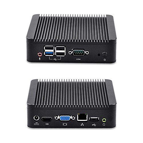 Cheapest Barebones fanless Mini pc with Quad Core J1900 Baytrail CPU ...
