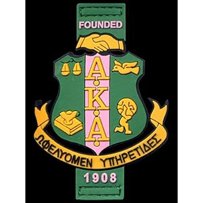 Buy Alpha Kappa Alpha Sorority New Greek Lanyards with PVC Shields ...