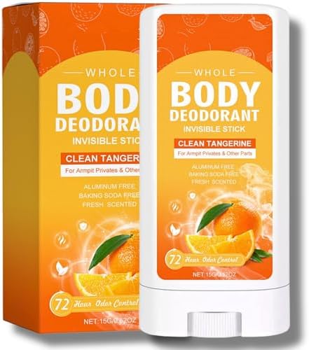 Azonee Body Deodorant Stick, Smooth Solid Stick, 72 Hour Odor ...