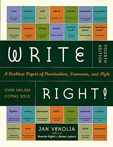 Write Right!: A Desktop Digest of Punctuation, Grammar, and Style ...