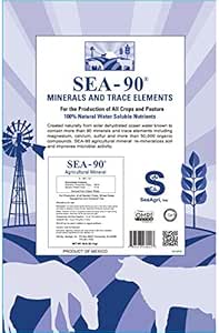 Amazon.com : Sea-90 Ocean Mineral Organic Fertilizer OMRI - 50 Lb ...