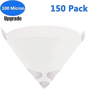 Amazon.com: Terberl 150 Pack 100 Micron Paint Cone Paint Strainers, 100 ...