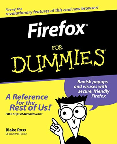 Firefox For Dummies: Ross, Blake + Free Shipping