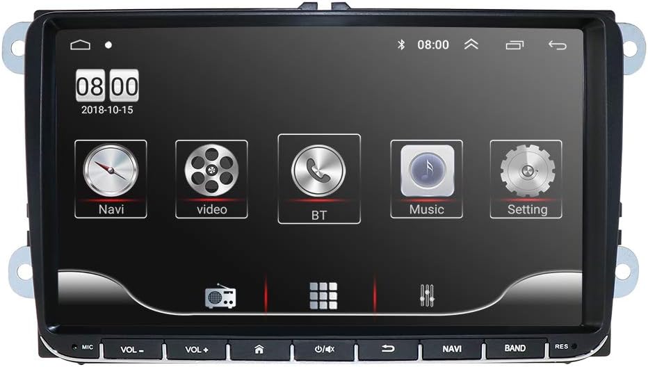Car Multimedia System Stereo Radio 1080P Video Player with Android 10 ...
