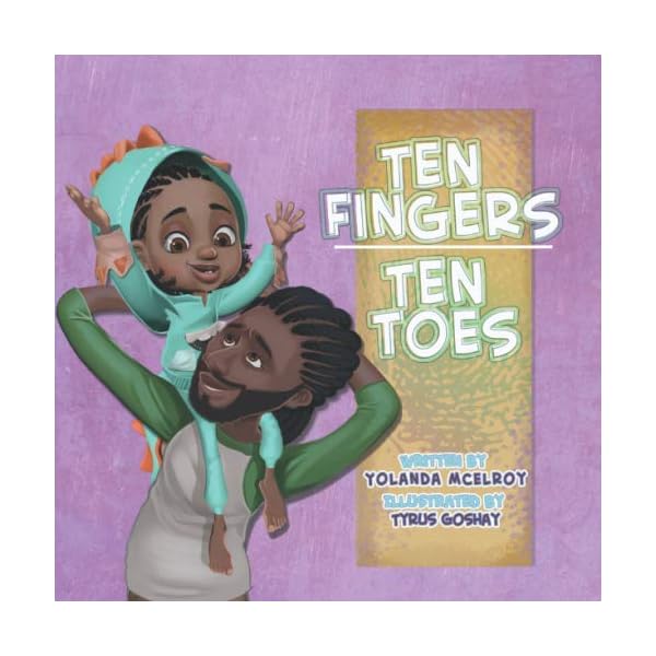 Ten Fingers Ten Toes - Black Baby Books - Black Children's Book Characters